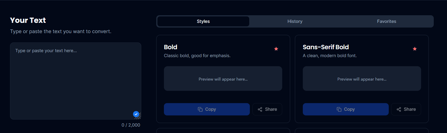 Bold Text Generator Online – Copy Bold Fonts for Facebook